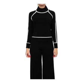 Max Mara Pescara Rollkragenpullover - - Knitwear - Damen - Schwarzk - L