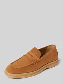 HUGO BOSS Lederloafers mit Label-Details Modell Chaol