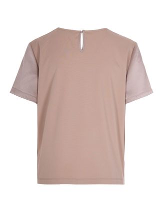 Max Mara Womens T-Shirt Zona Nude Polyester T-Shirts & Jerseys
