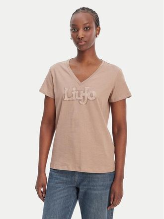 Liu Jo T-Shirt TA6057 JS923 Beige Regular Fit