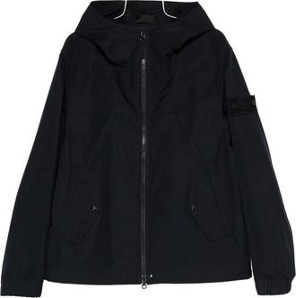 Stone Island Manteau Long - Bleu Fonc&eacute;