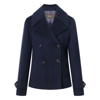 Windsor Femme, Vestes, Bleu, Taille: 40 FR Manteau Croisé