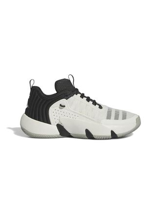 adidas Unisex Trae Unlimited Shoes Basketball-Schuhe, Cloud White/Carbon/Metal Grey, 40 2/3 EU