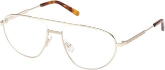 GCDS Gcds, unisex, Accessoires, Jaune, Taille: 56 MM Pilot Optical Lunettes
