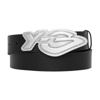 Yohji Yamamoto B Logo G&uuml;rtel - - Accessories - Herren - Schwarzk - S