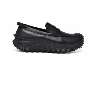 Moncler Homme, Chaussures, Noir, Taille: 40 EU Mocassins Loafer