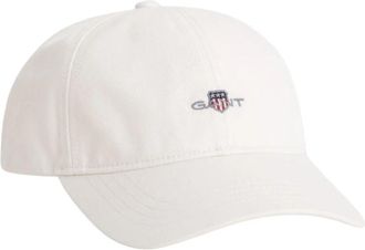GANT Cotton Twill Shield Cap - - Accessories - Herren - Wei&szlig; - ONE SIZE
