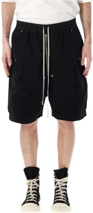 Rick Owens Homme, Shorts, Noir, Taille: L Cargobela Shorts