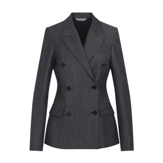 Balenciaga Zweireihiger taillierter Blazer - - Jackets - Damen - Grau - XS