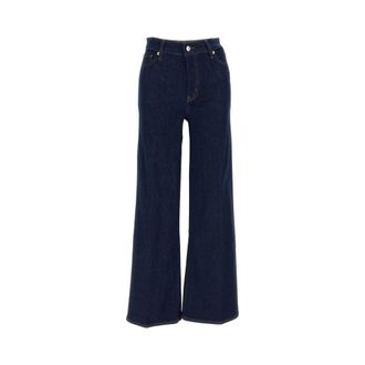 Frame Denim Le Slim Palazzo Jeans - - Jeans - Damen - Blau - W29