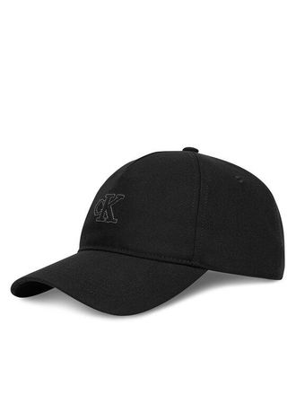 Calvin Klein Cap Monogram Deboss Canvas Baseball LV04G5027G Schwarz