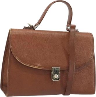 Burberry Sac &agrave; main vintage doccasion - Femme - Pre-owned - Brun - Taille: ONE Size