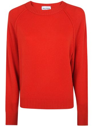 Kujten Sweater Cashmere Cadaisy Crateer Neck