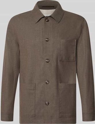 Roy Robson Regular Fit Hemdjacke mit Viskose-Anteil