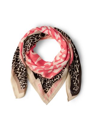 Street One Gemustertes Tuch striking coral A