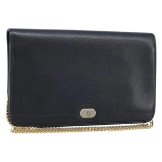 Dior Pre-owned Vintage Plastik Schultertasche - - Pre-owned - Damen - Schwarzk - ONE SIZE