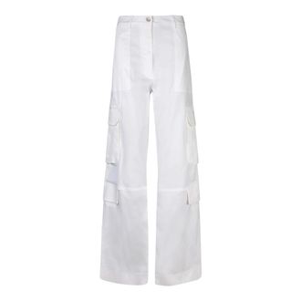 Blanca Vita Femme, Pantalons, Blanc, Taille: 36 FR Pantalon Blanc pour Femme