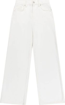 Axel Arigato Clara Jeans mit weitem Bein - Weiß