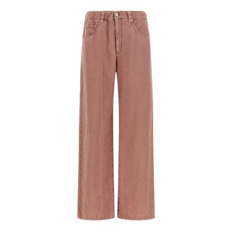Brunello Cucinelli Damen, Hosen, Rosa, MGr&ouml;&szlig;e