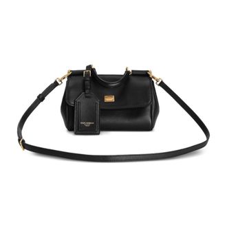 Dolce & Gabbana Femme, Sacs, Noir, Taille: ONE Size Mini Sac &agrave; Main My Sicily