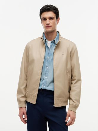 Tommy Hilfiger Blouson TOMMY HILFIGER CLASSIC HARRINGTON, Herren, Gr. XXL, beige (batique khaki), Web, Obermaterial: 100% Baumwolle. Futter: 100% Baumwolle, regular 