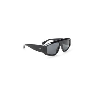 Alaia Eckige Sonnenbrille aus Acetat - - Accessories - unisex - Schwarzk - 57 MM
