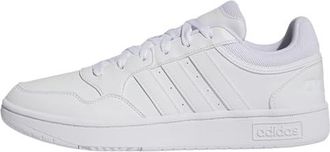 adidas Homme Hoops 3.0 Low Classic Vintage Shoes Chaussures, Cloud White/Cloud White/Core Black, 40 EU