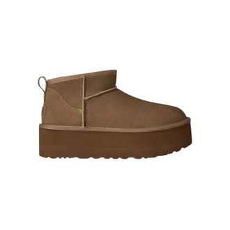 UGG Ugg, Femme, Chaussures, Brun, Taille: 35 EU Classic Ultra Mini Platform