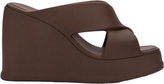 Melissa Femme, Chaussures, Brun, Taille: 41 1/2 EU Sandale compens&eacute;e Free Vibe