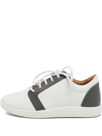 Giuseppe Zanotti G Runner Sneakers aus Leder - Wei&szlig;