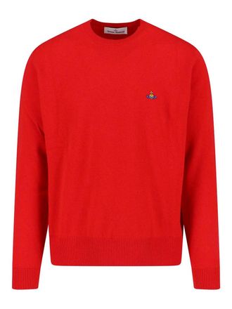 Vivienne Westwood Pull Col Rond - Rouge
