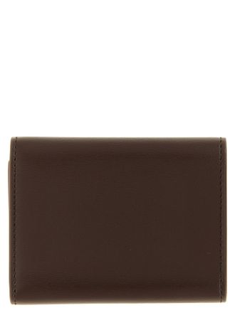 Jil Sander Calfskin Leather Wallet - Brown
