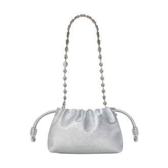 Loewe Femme, Sacs, Gris, Taille: ONE Size Flamenco Purse Mini