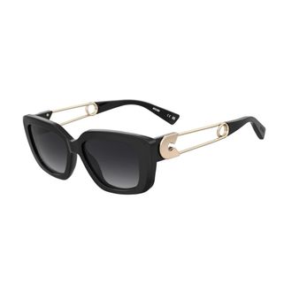 Moschino unisex, Accessoires, Noir, Taille: 55 MM Lunettes authentiques avec service haut de gamme