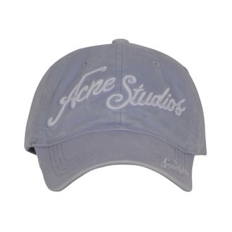Acne Studios Homme, Accessoires, Bleu, Taille: ONE Size Casquettes