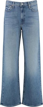 Mother Femme, Jeans, Bleu, Taille: W29 Jean Sneak Straight Leg avec D&eacute;tails M&eacute;talliques