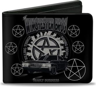 Buckle Down Buckle Down Boucle Accessoire de Voyage-Portefeuille à Double pli, Surnaturel, 4.0 x 3.5 Homme