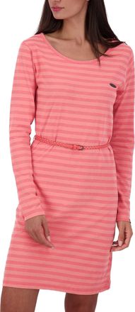 Alife And Kickin ALIFE and Kickin EllinAK Z Longsleeve Dress Damen Langarmkleid, Kleid Coral XL