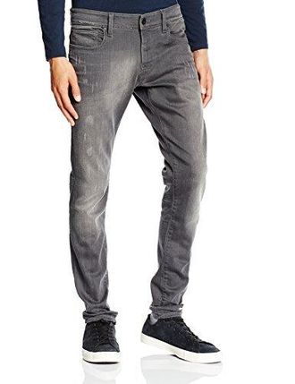 G-Star Homme Jean Revend Skinny, Gris (lt Aged Destroy 51010-6132-1243), 32W / 34L