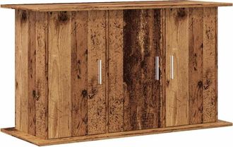 Generic Aquariumständer, Aquarium Unterschrank, Aquarium Tisch, Aquarienschrank mit 4 Fächer, Aquarienunterschrank, Terrarium Schrank für Sicheren Stand, Weiß