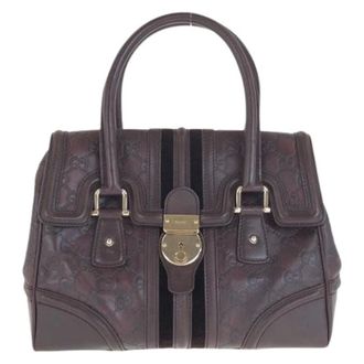 Gucci Pre-owned Guccissima Leather Handbag - Femme - Pre-owned - Brun - Taille: ONE Size