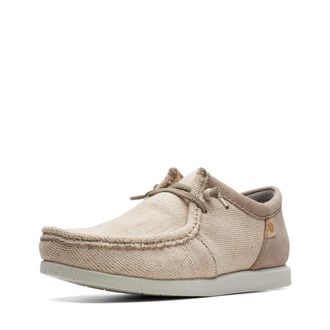 Clarks Herren Shacrelite Moc Oxford, Natural Combi, 45.5 EU