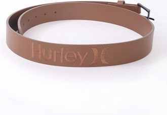 Hurley Herren One & Only Leather Belt Gürtel, Tan, Einheitsgröße UK