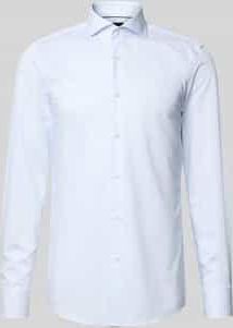 HUGO BOSS Slim Fit Businesshemd aus reiner Baumwolle Modell H-HANK-SP-B1