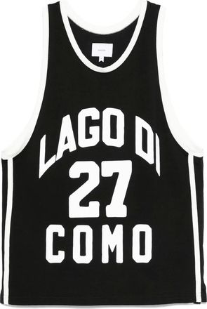 Rhude x Como 1907 Tanktop mit Print - Schwarz