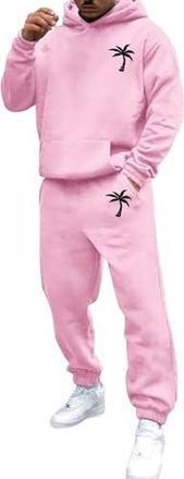 Generic Surv&ecirc;tement Homme Ensemble 2 Pi&egrave;ces Sweats &Agrave; Capuche et Pantalon de Sport Manches Longues Sportswear Survetement Hiver Casual Elegante Streetwear Tenu