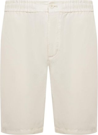 Lacoste Shorts aus Twill-Leinen-Mischgewebe, Regular Fit in