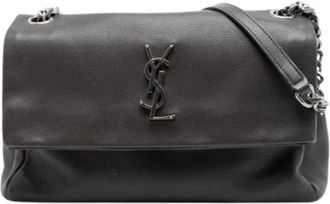 Saint Laurent Sac bandouli&egrave;re West Hollywood Pre-owned - Femme - Pre-owned - Gris - Taille: ONE Size