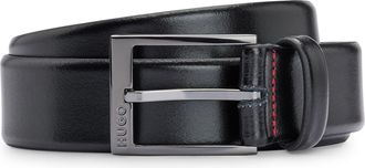 HUGO BOSS Herren garney_sz35 G rtel, Schwarz001, 100 EU