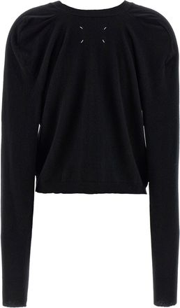 Maison Margiela Four Stitches Cardigan - Black